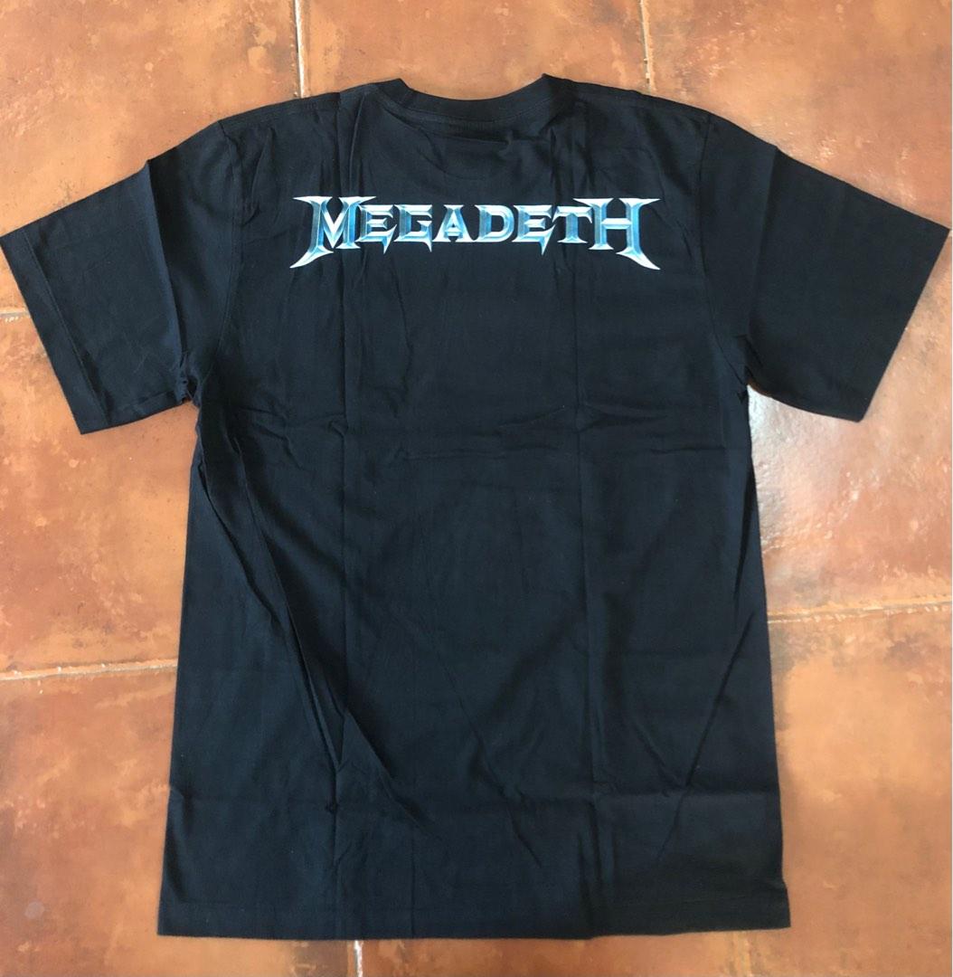 MEGADETH Band Shirt, Men's Fashion, Tops & Sets, Tshirts & Polo Shirts ...