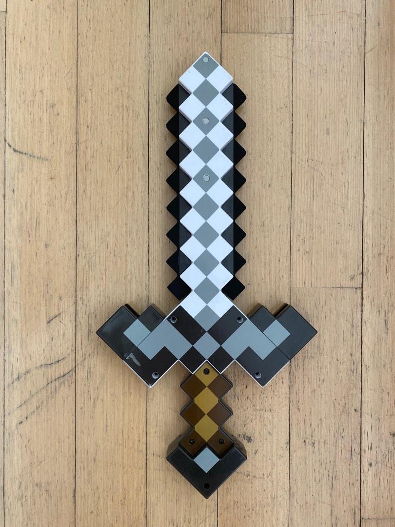 Minecraft Convertible Pickaxe and Sword, Hobbies & Toys, Toys & Games ...