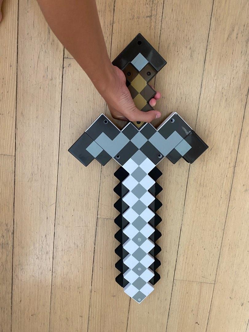 Minecraft Convertible Pickaxe and Sword, Hobbies & Toys, Toys & Games ...