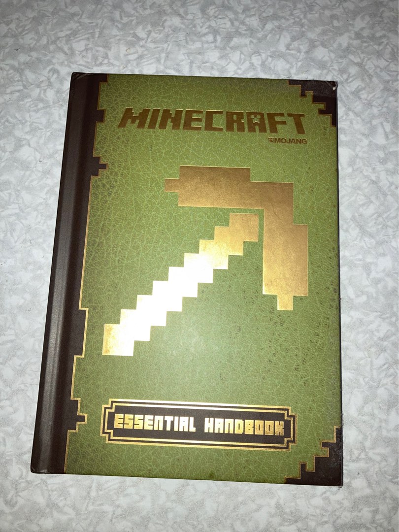 Minecraft (essential handbook), 興趣及遊戲, 書本 & 文具, 小說 & 故事書 - Carousell
