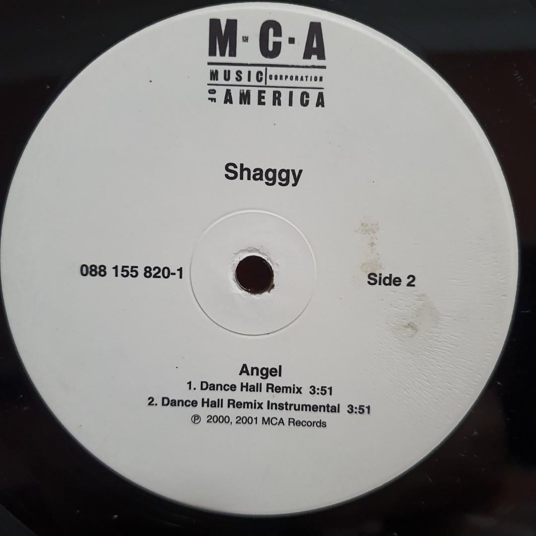 Reserved: (Mint) Shaggy - Angel feat. Rayvon vinyl record LP, Hobbies ...