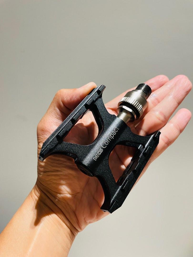 MKS compact EZY pedal (double QR), Sports Equipment, Bicycles & Parts ...