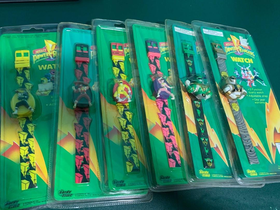 MMPR Power Rangers Watches from 1990s, Hobbies & Toys, Memorabilia ...