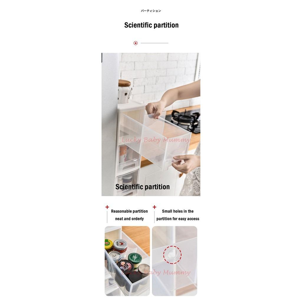 Movable Slim Drawer Rack, Furniture & Home Living, Home Improvement ...