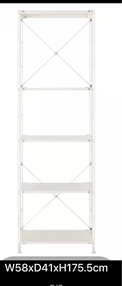Muji steel unit shelf, Furniture & Home Living, Furniture, Shelves ...