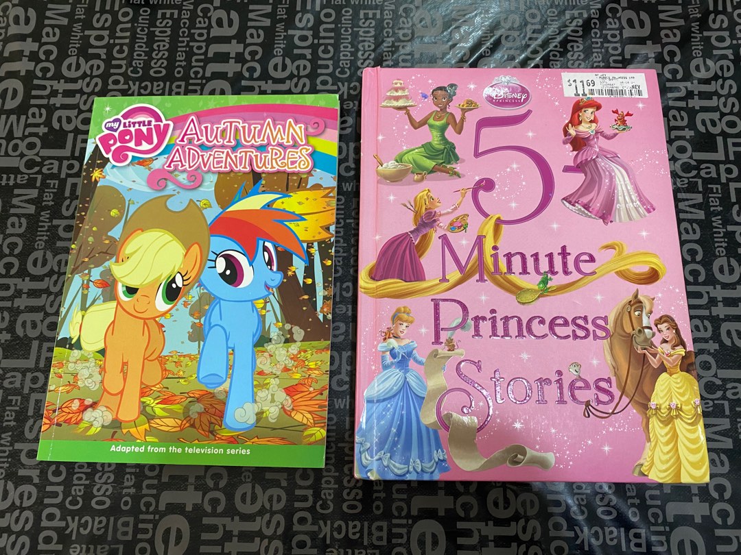 My Little Pony book & Disney Princess book, Hobbies & Toys, Books ...