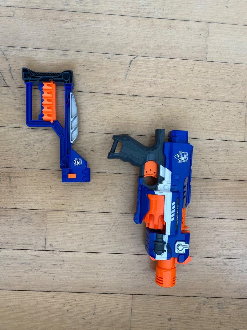 Nerf Gun Stockfire, Hobbies & Toys, Toys & Games on Carousell