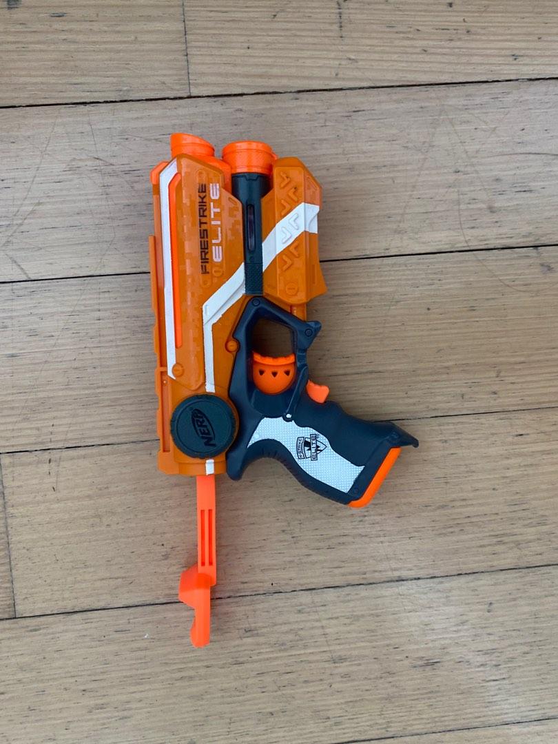 Nerf N-Strike Elite Firestrike Blaster Toy Gun, Hobbies & Toys, Toys ...
