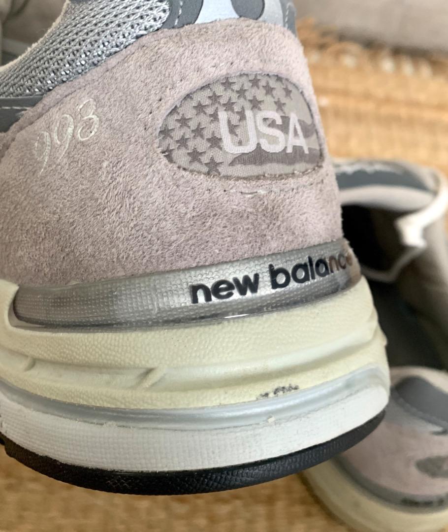 New Balance 993 Grey "MR993GL" MADE IN USA, US12, Men's Fashion ...