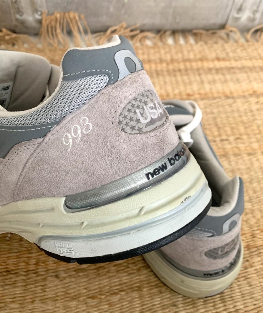 New Balance 993 Grey "MR993GL" MADE IN USA, US12, Men's Fashion ...