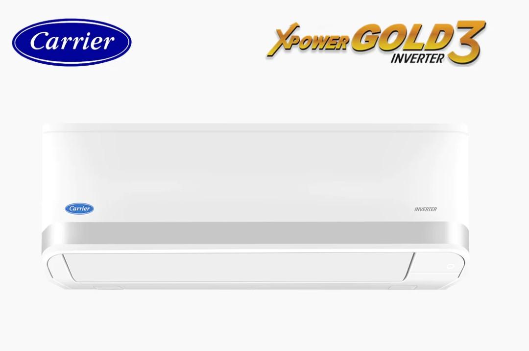 NEW CARRIER XPOWER GOLD 3 SERIES SPLIT TYPE INVERTER AIR CONDITIONER ...