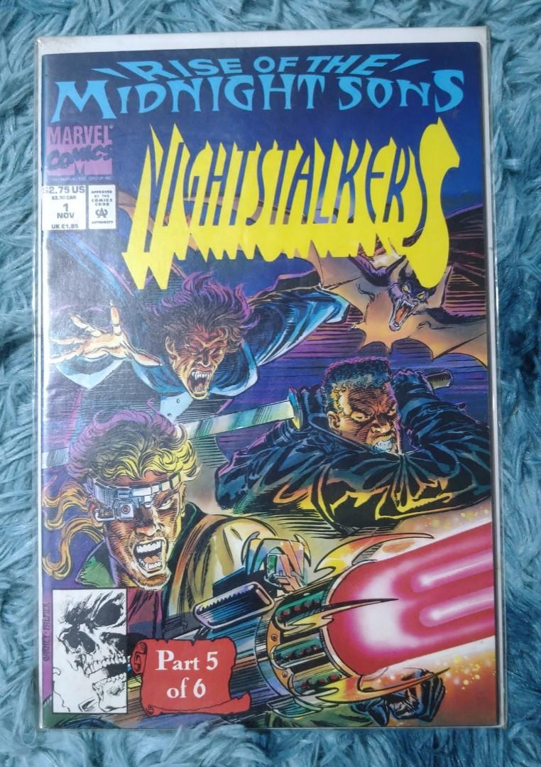 NIGHTSTALKERS COMICS (1990), Hobbies & Toys, Books & Magazines, Comics ...