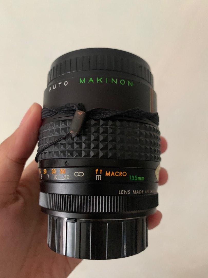 NIKKORMAT FILM CAM + FREE MAKINON LENS, Photography, Cameras on Carousell