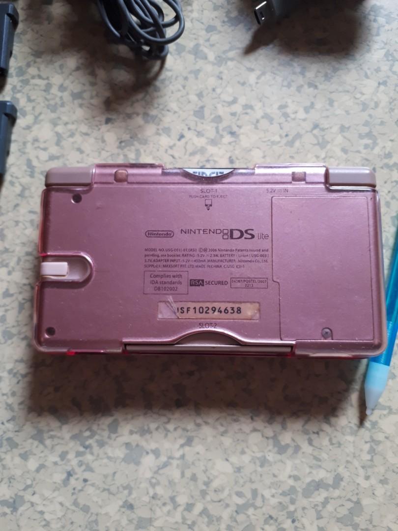 Nintendo DS Lite with Game inclusions, Video Gaming, Video Game ...