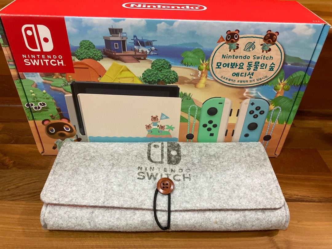 Nintendo Switch Console animal crossing limited edition, Video Gaming ...