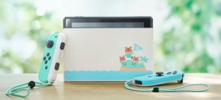 Nintendo Switch Console animal crossing limited edition, Video Gaming ...