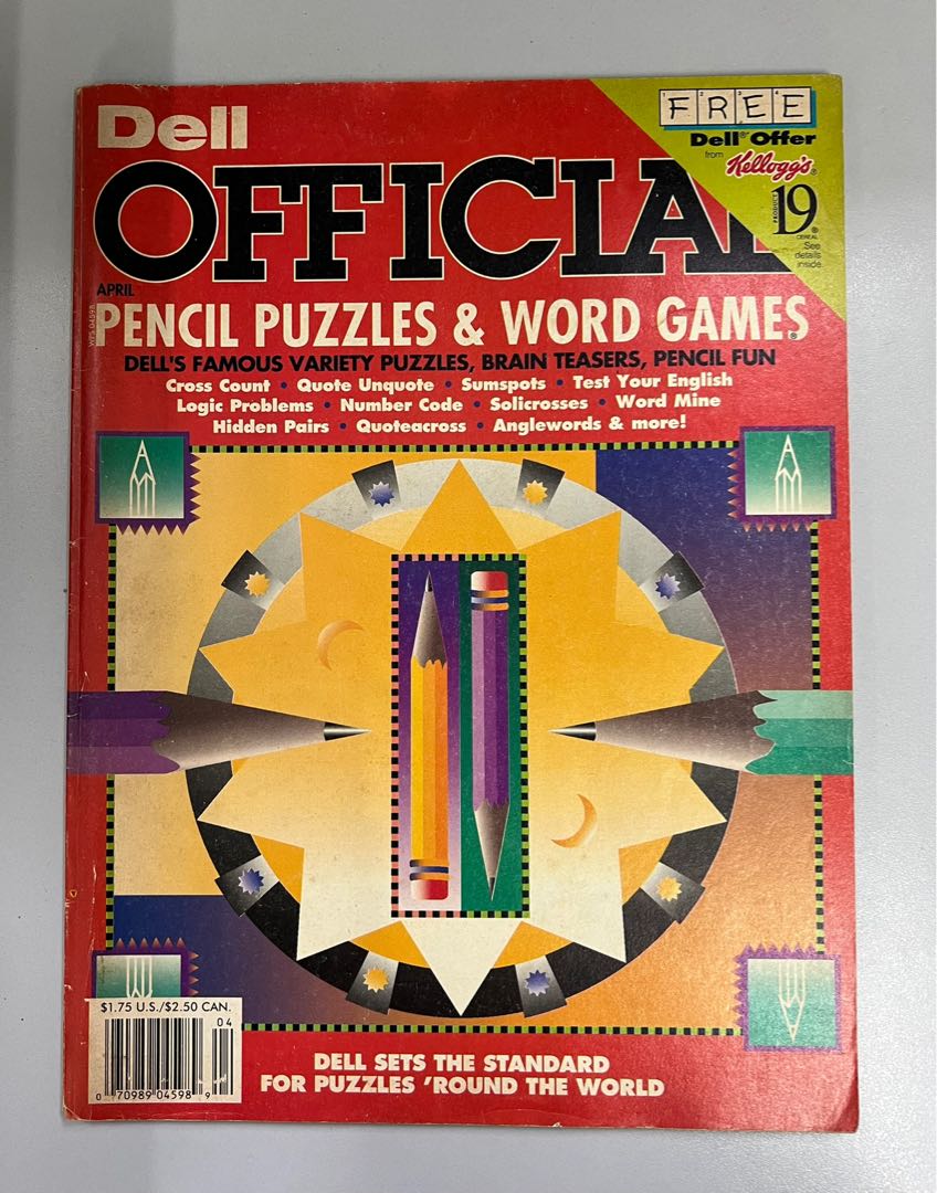 Official Pencil Puzzles and Word Games, Hobbies & Toys, Books ...