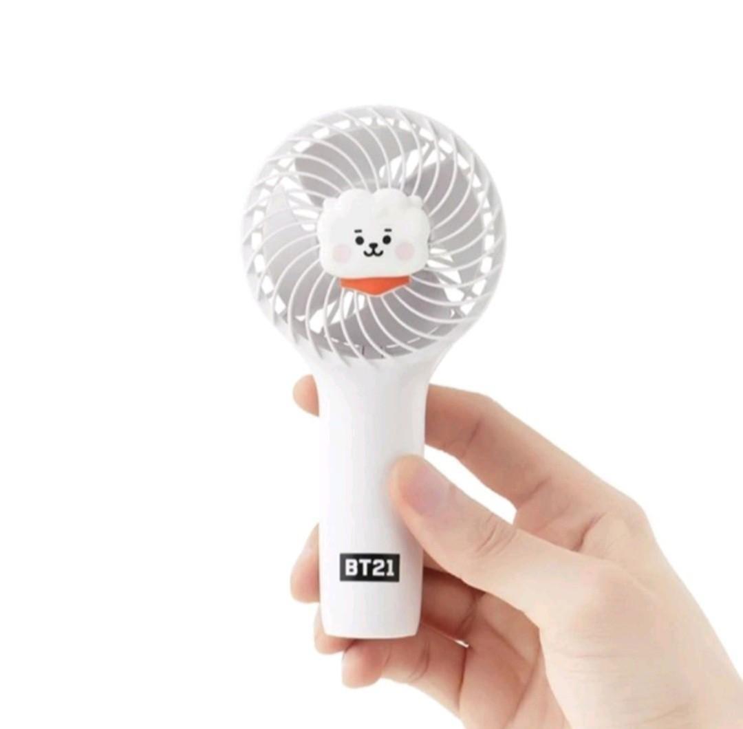 [ON HAND] BT21 Baby RJ Mini Handy Fan ( bts jin ), Hobbies & Toys ...