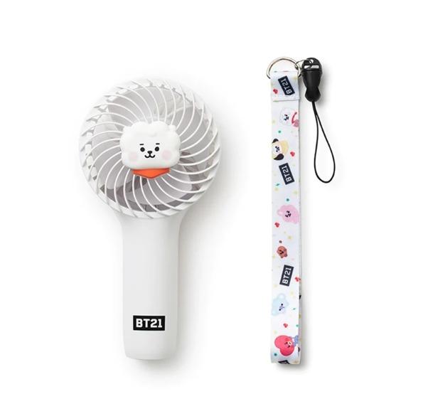 [ON HAND] BT21 Baby RJ Mini Handy Fan ( bts jin ), Hobbies & Toys ...