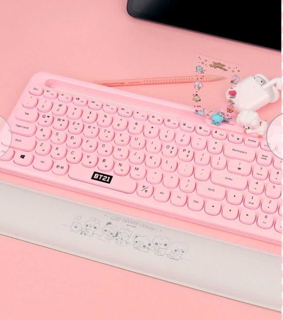 [ON HAND] BT21 My Little Buddy Keyboard Wrist Rest / Pad ( bts ...