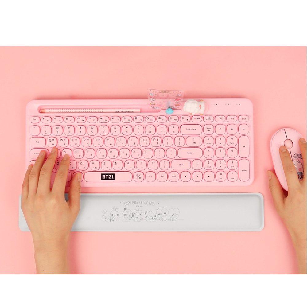 [ON HAND] BT21 My Little Buddy Keyboard Wrist Rest / Pad ( bts ...