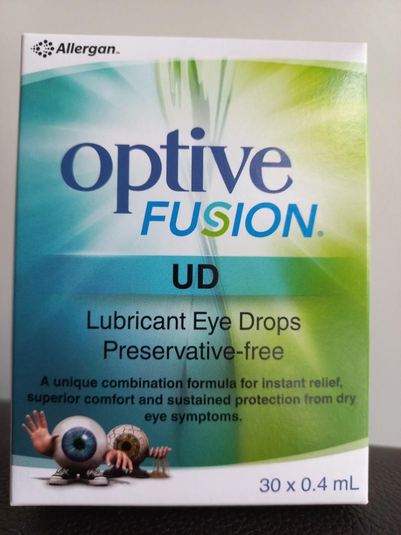 Optive Fusion Eye Drops, Beauty & Personal Care, Vision Care on Carousell