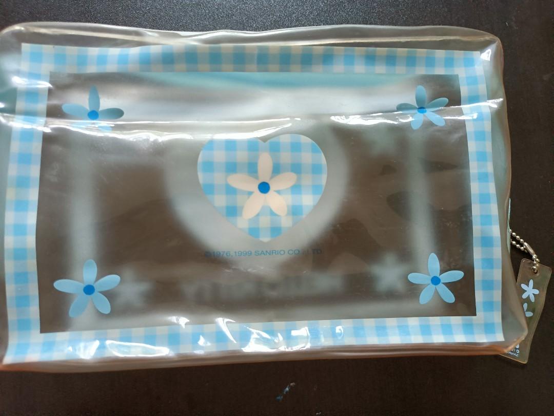 Original Hello Kitty Clear Pouch, Women's Fashion, Bags & Wallets ...