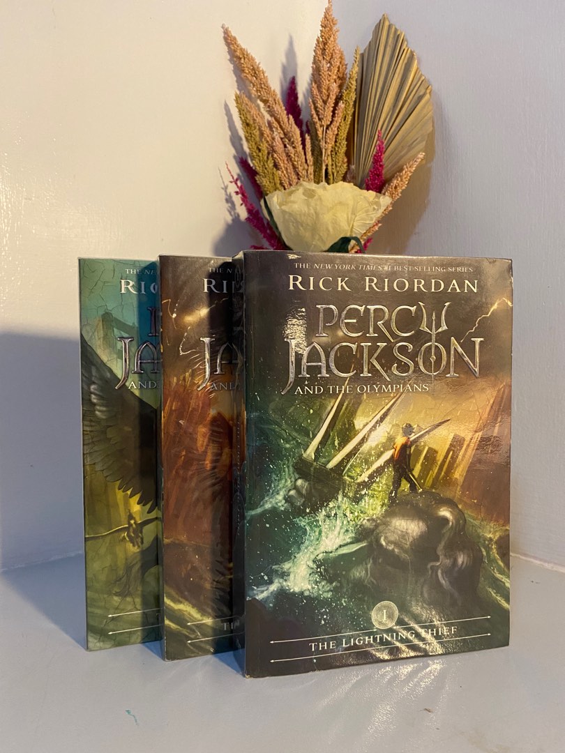 Percy Jackson bundle [rick riordan], Hobbies & Toys, Books & Magazines ...