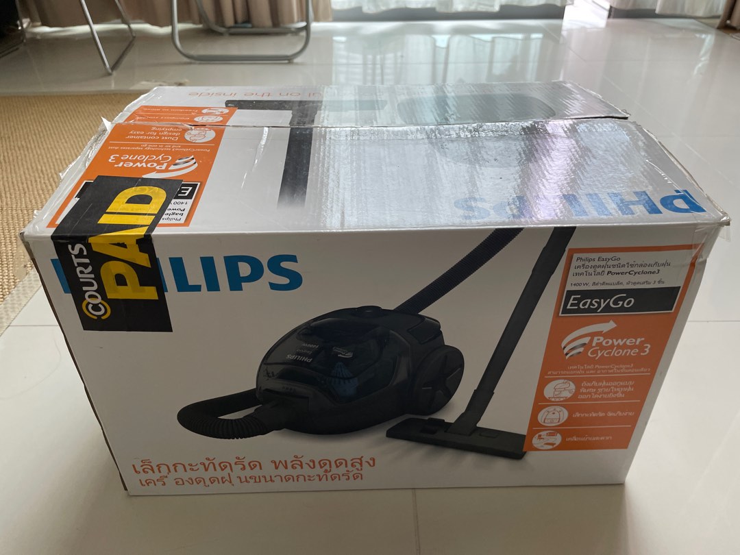 Philips easy Go vacuum cleaner, TV & Home Appliances, Vacuum Cleaner ...