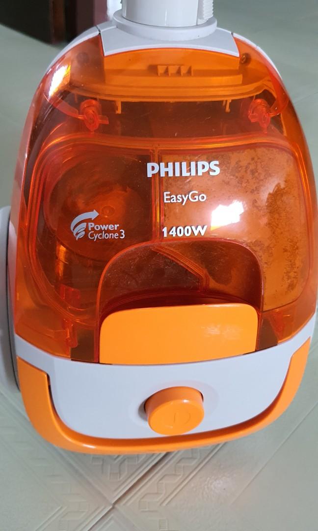 Philips Easygo Power Cyclone 3 Vacuum Cleaner, TV & Home Appliances ...