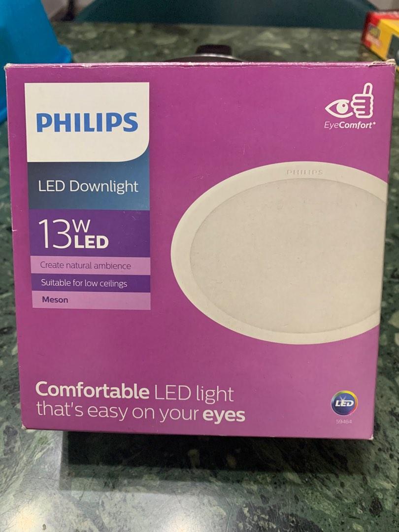 Philips LED Meson Downlight 13W 5.5inch White Light 6500K, Furniture ...