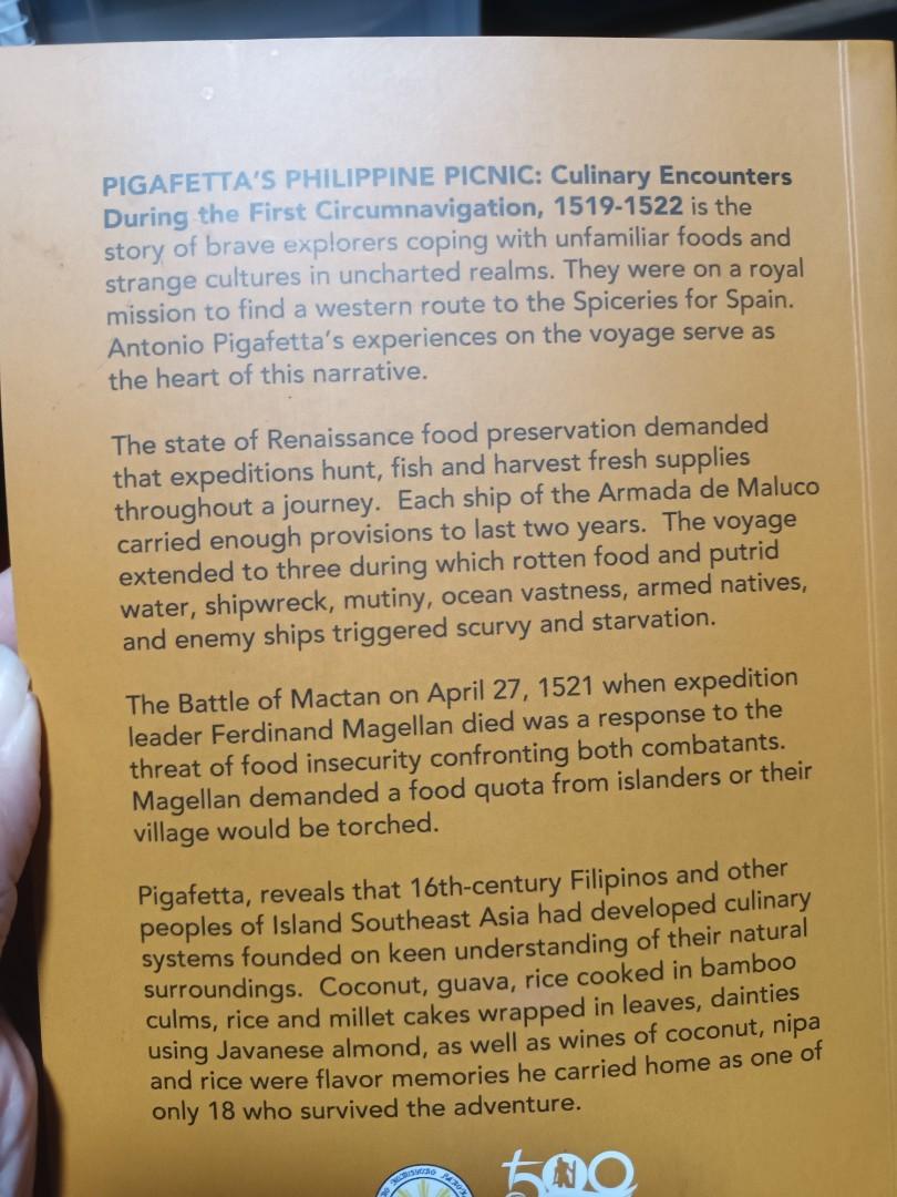Pigafetta's Philippine Picnic Filipiniana, Hobbies & Toys, Books ...