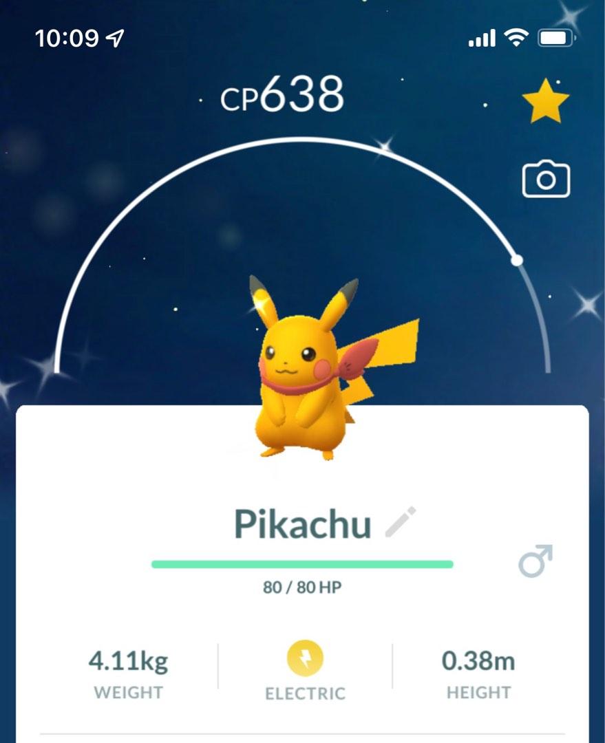 Pikachu Shiny (Go Fest 2022), Video Gaming, Gaming Accessories, In-Game ...