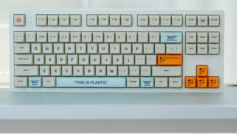 Off-White Inspired "Plastic" XDA Keycaps - fits 68/87/980 size ...