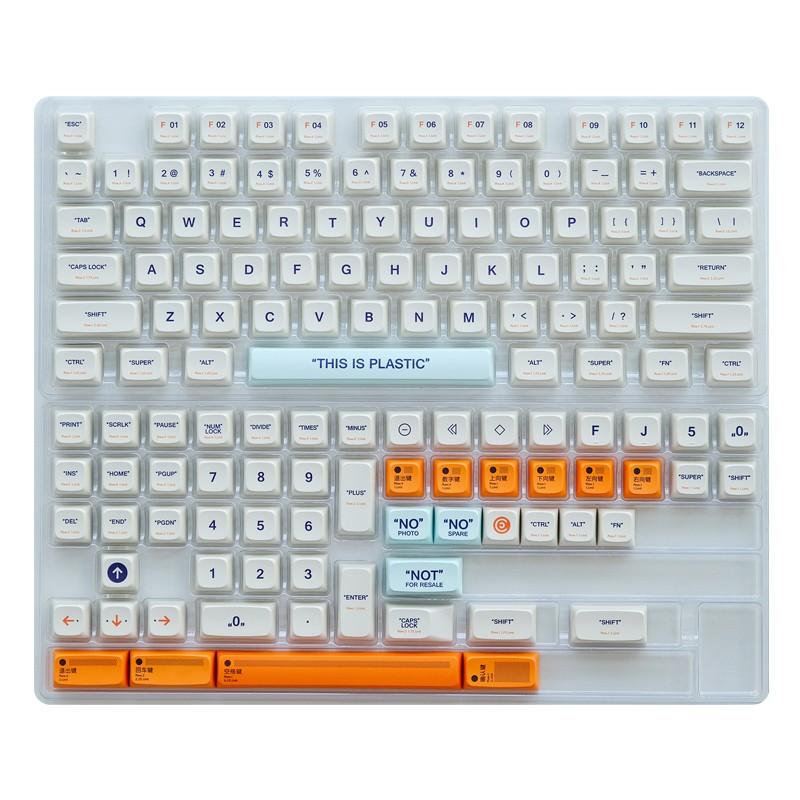 Off-White Inspired "Plastic" XDA Keycaps - fits 68/87/980 size ...