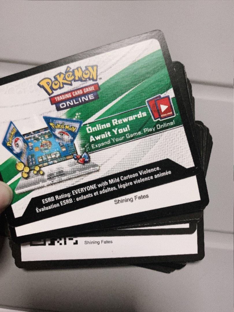 Pokemon TCGO Codes (Shining Fates), Hobbies & Toys, Toys & Games on ...