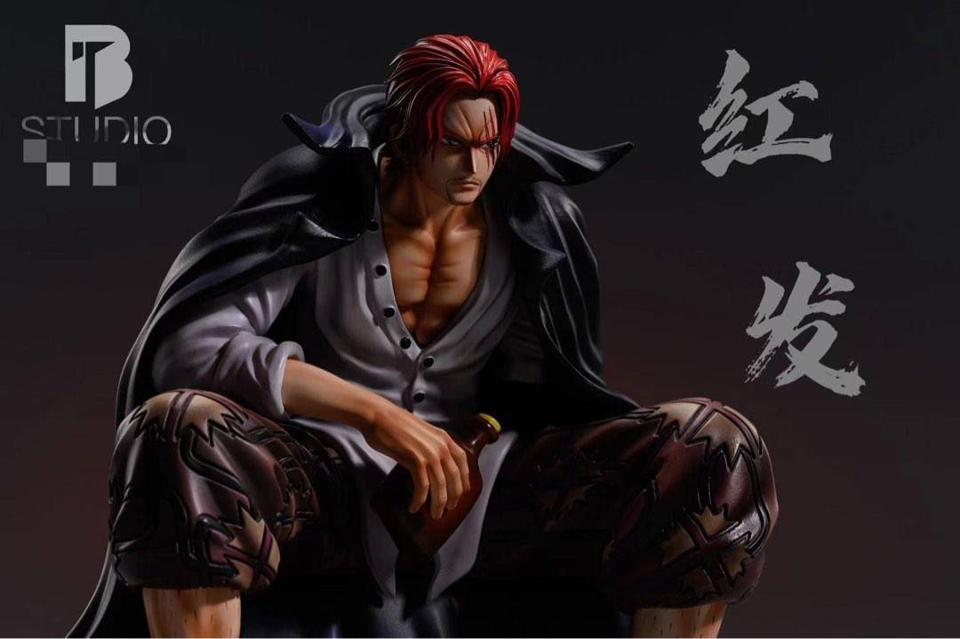 【PO】Red Hair Shanks Sitting GK Figure BT Studio One Piece, Hobbies ...