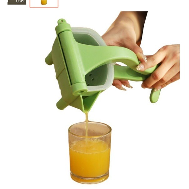 Portable Manual Hand-press Juicer Lemon Orange Fruit Vegetables Citrus ...