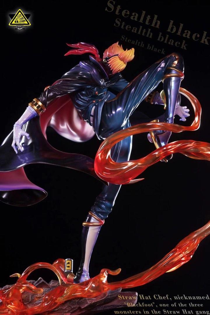 【PO】Sanji Stealth Black Raid Suit GK Figure Superbomb Studio One Piece ...