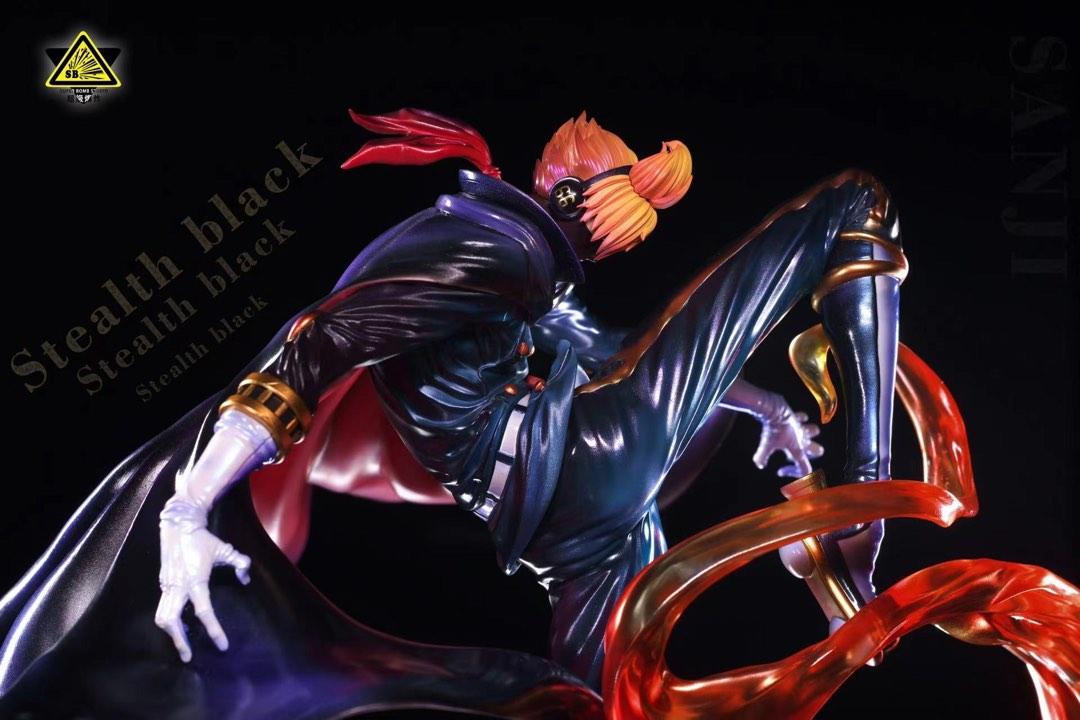【PO】Sanji Stealth Black Raid Suit GK Figure Superbomb Studio One Piece ...