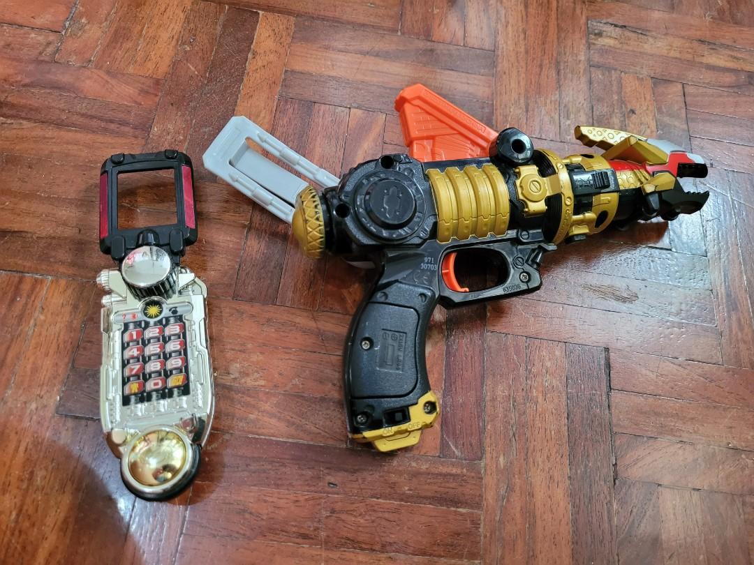 Lot D - Power rangers megaforce blaster morpher, Hobbies & Toys, Toys ...