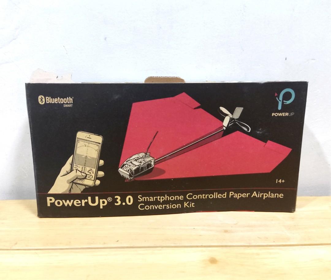 PowerUp: 3.0 - RC Paper Plane Kit, Hobbies & Toys, Toys & Games on ...