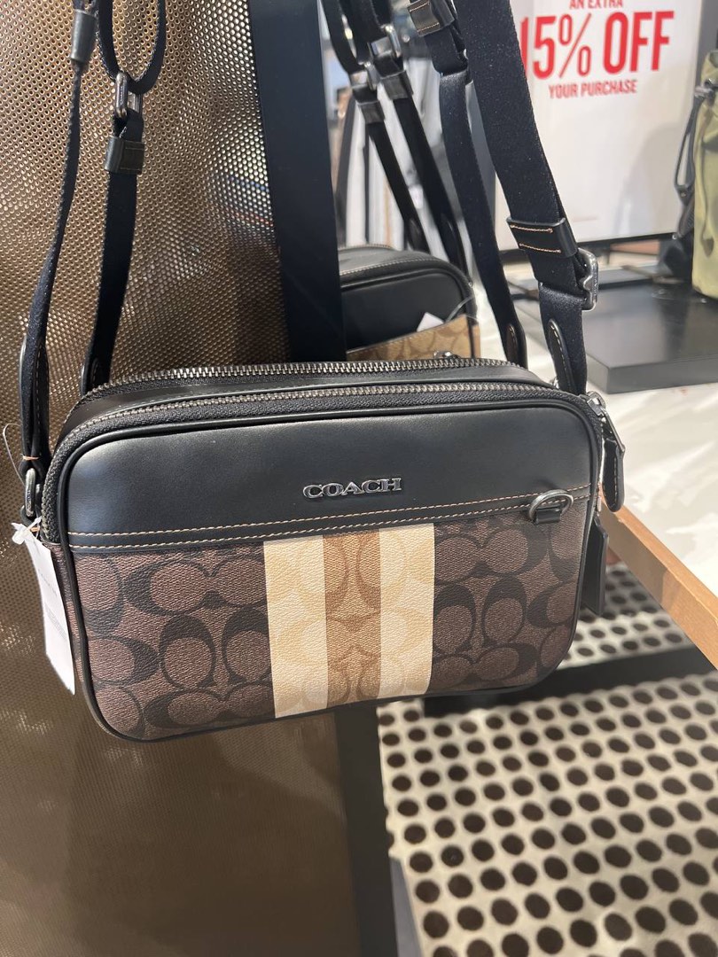 (PREORDER) COACH GRAHAM CROSSBODY, Men's Fashion, Bags, Sling Bags on ...