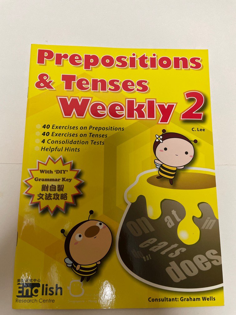 Preposition & Tenses Weekly 2, 興趣及遊戲, 書本 & 文具, 教科書 - Carousell