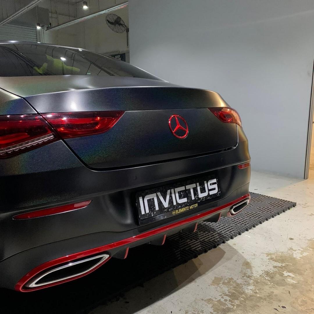 MERCEDES BENZ CLA180 FULL BODY CAR VINYL WRAP!, Car Accessories, Car ...