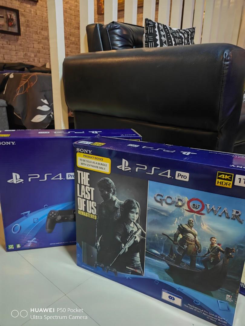 PS4 Pro 1 TB Last of Us / God of War Bundle, Video Gaming, Video Game Consoles, PlayStation on ...