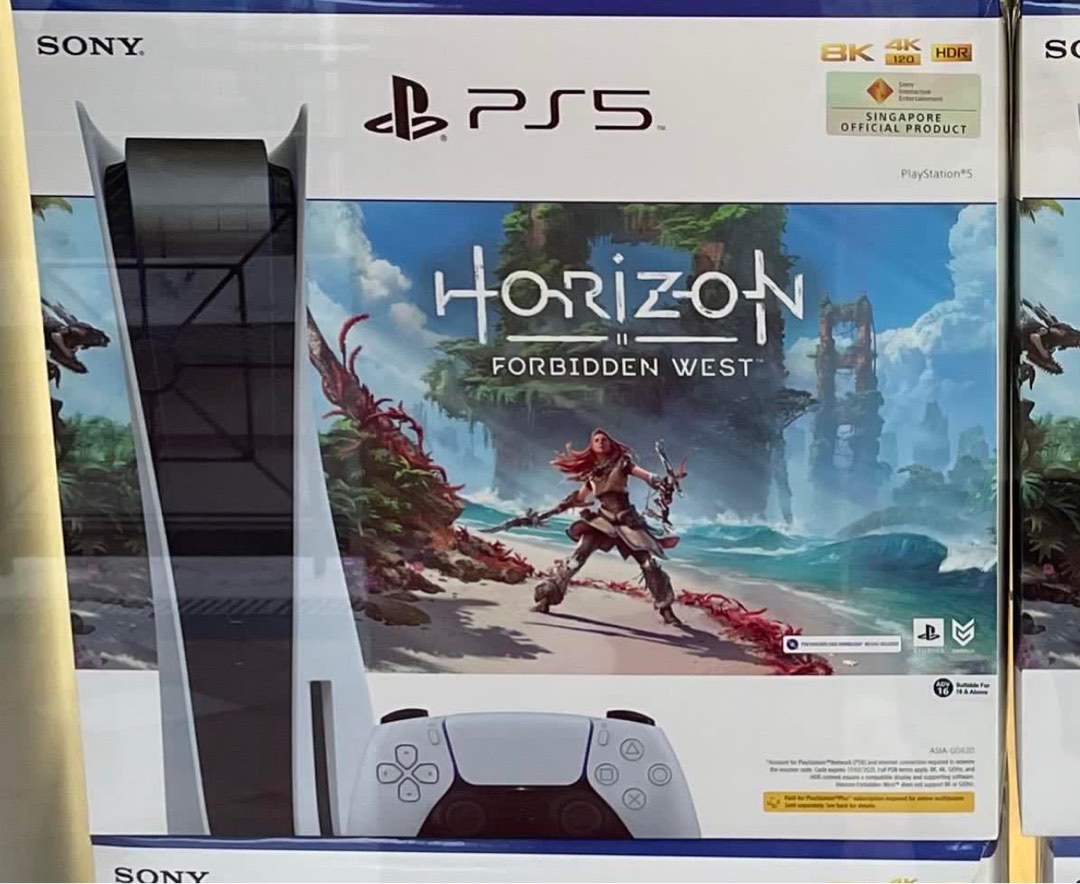 PS5 Horizon bundle Disc version Sony PlayStation 5 - Official Singapore ...