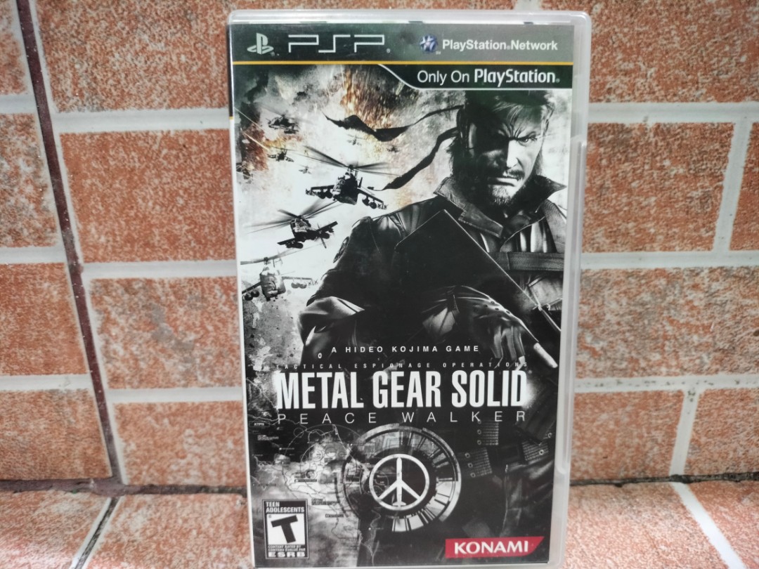 psp umd game Metal gear solid peace walker, Video Gaming, Video Games ...
