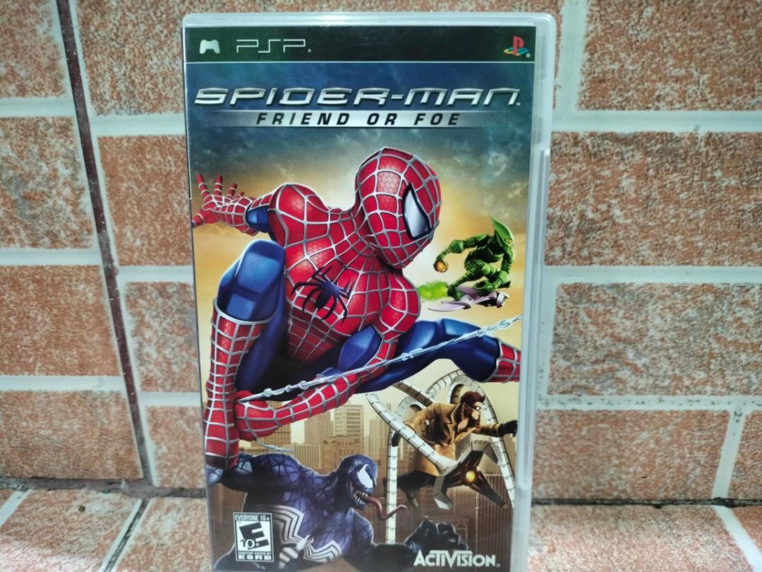 psp umd game Spiderman friend or foe, Video Gaming, Video Games ...
