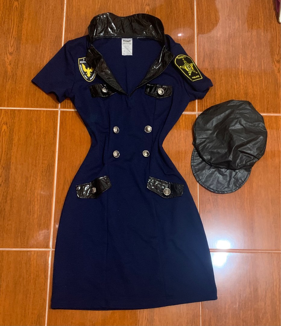 Police officer outfit / costume / cosplay, Women's Fashion, Dresses ...